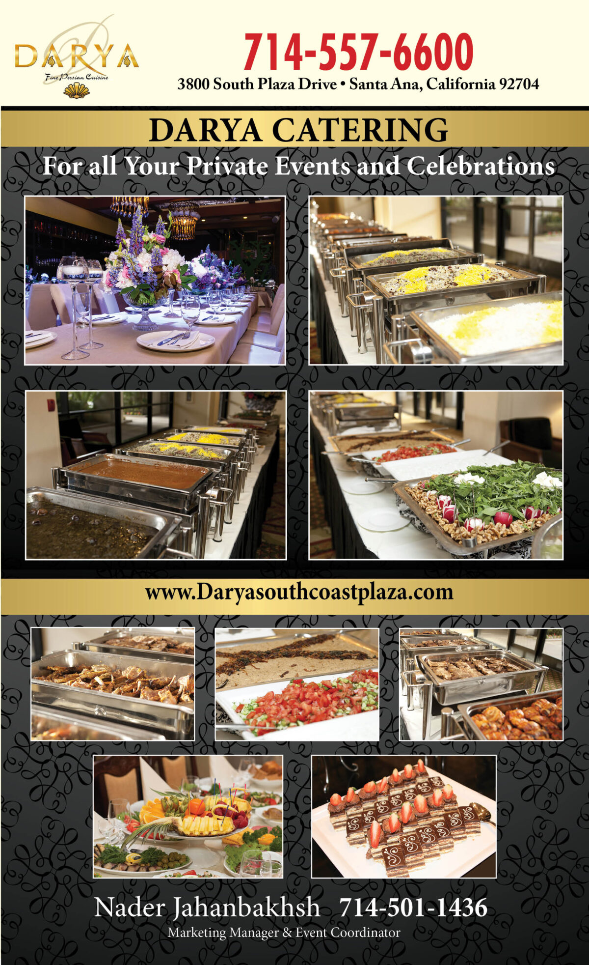 Take Out & Delivery - Darya